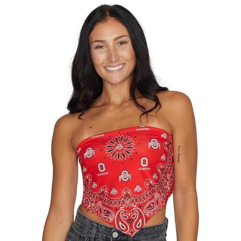 Ohio State OSU Buckeyes Bandana Top – lojobands