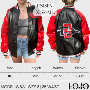 SMU Mustangs Varsity Letterman Jacket – lojobands