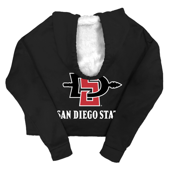 SDSU Aztecs Varsity Furry Hoodie – lojobands